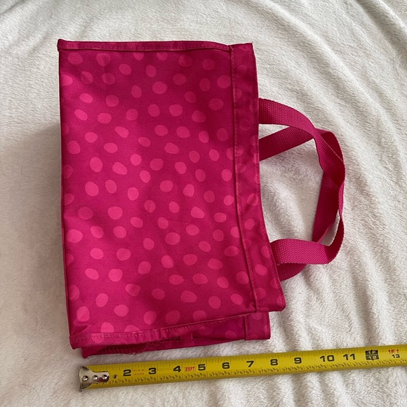 thirty-one | Bags | Thirty One Pink Polka Dot Tote Bag | Poshmark